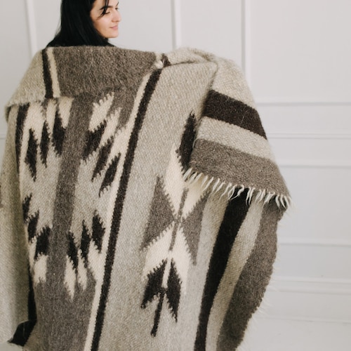 Ukrainian Blanket Rustic Blanket Wool Throw Blanket Lizhnyk - Etsy