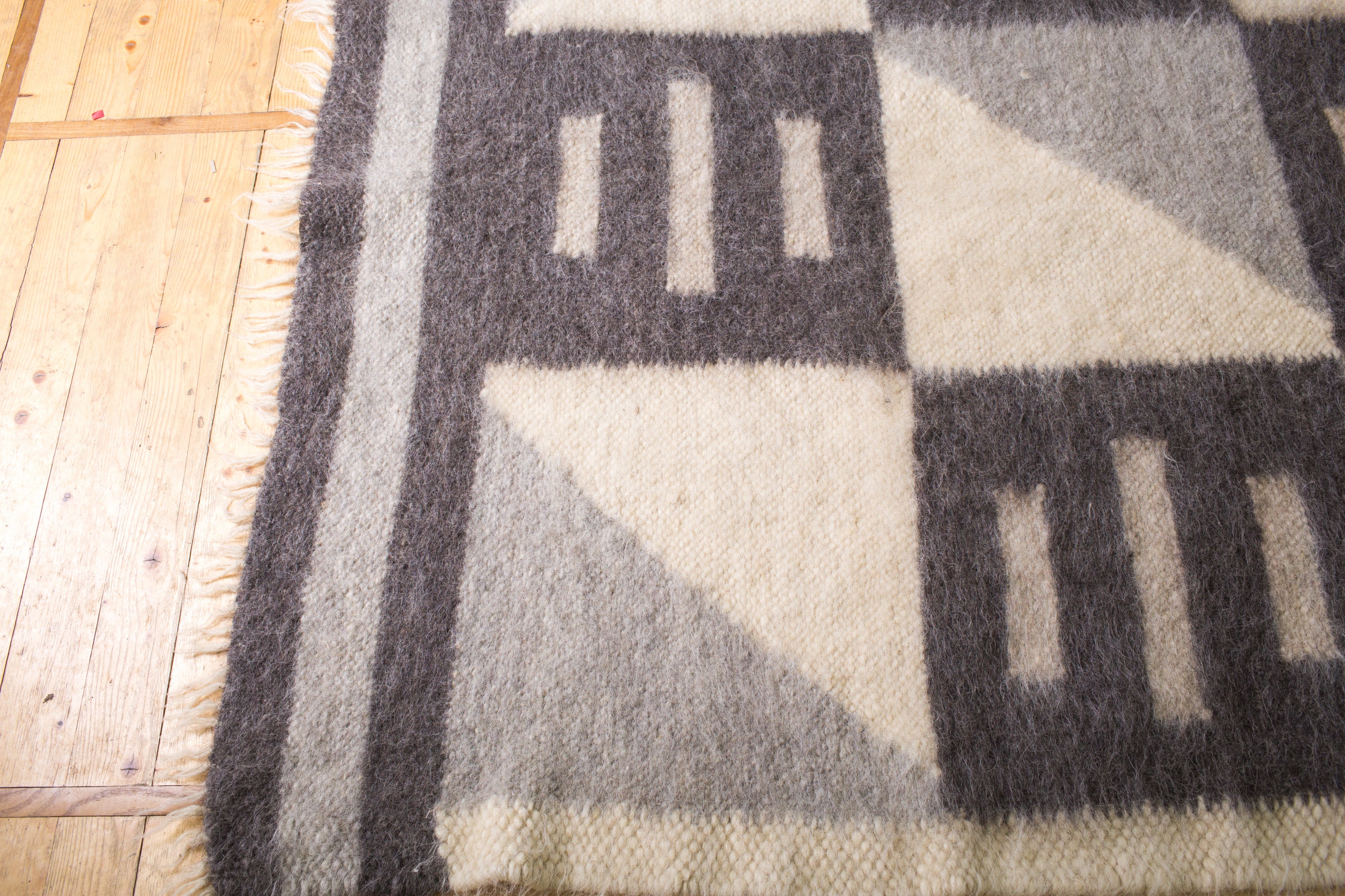 Gray Rug Area Rug Handmade Rug Wool Rug Wool Rugs Rug 6x9 | Etsy