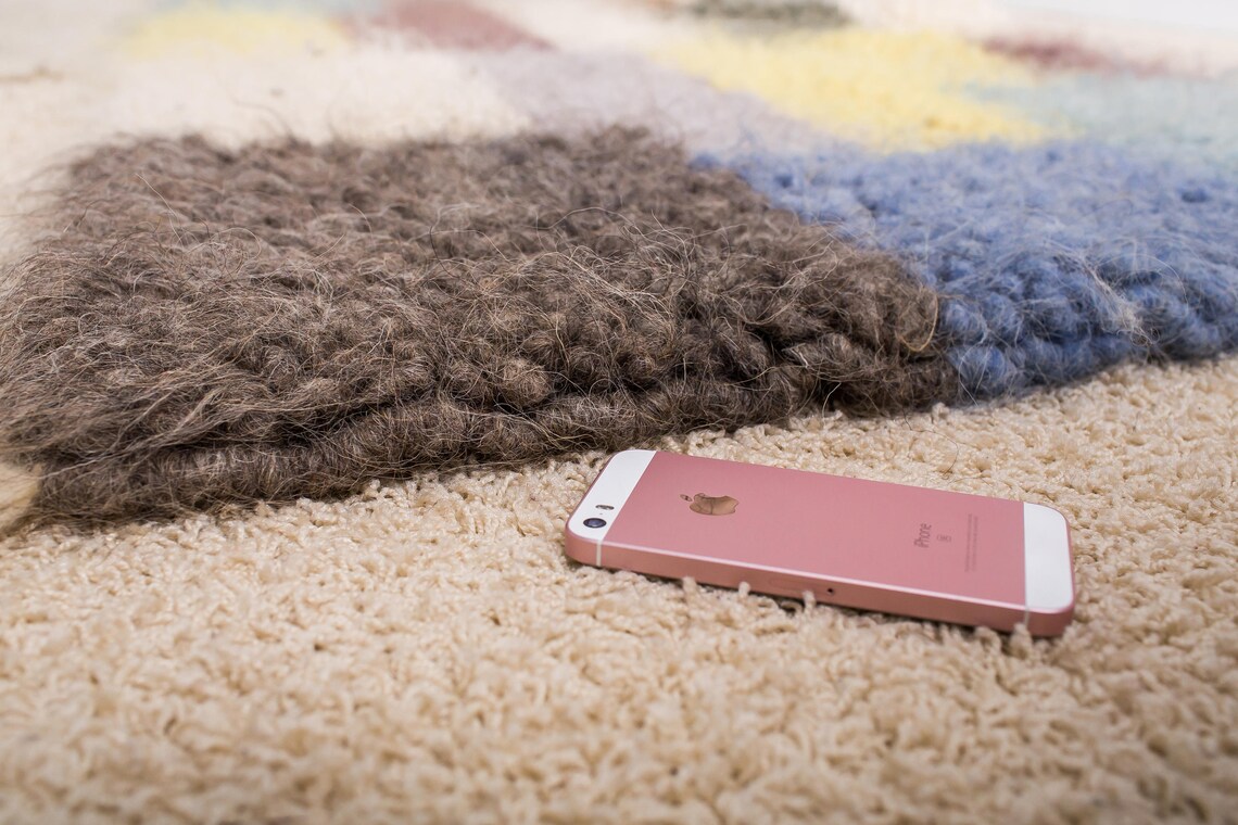 Rug so Thick Wool Rug Home Decor Woven Rug Home Living Wool - Etsy