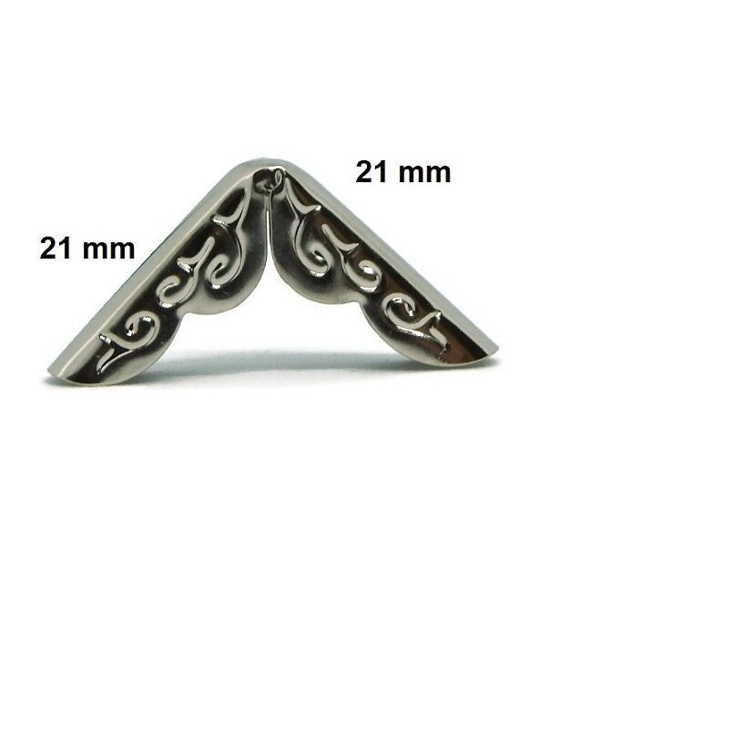 20 Angles 21x21mm Silvery Corners Scrapbooking Protection Book - Etsy