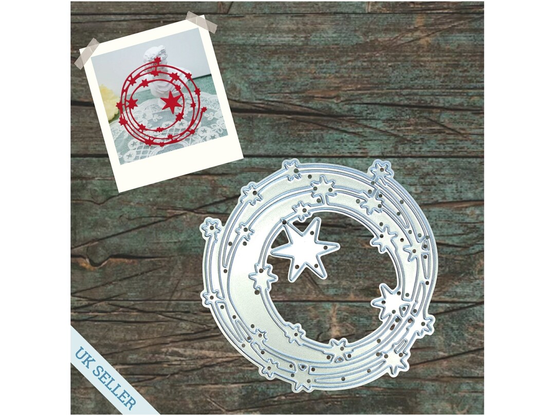 Ring of Stars Cutting Die for Card Making Scrapbooking - Etsy