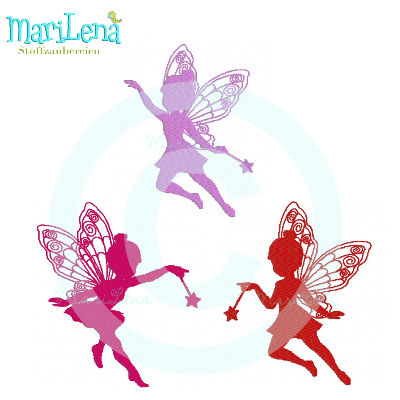 Embroidery File Set 3 Magic Elves, 10x10 Embroidery Pattern, Fairy ...