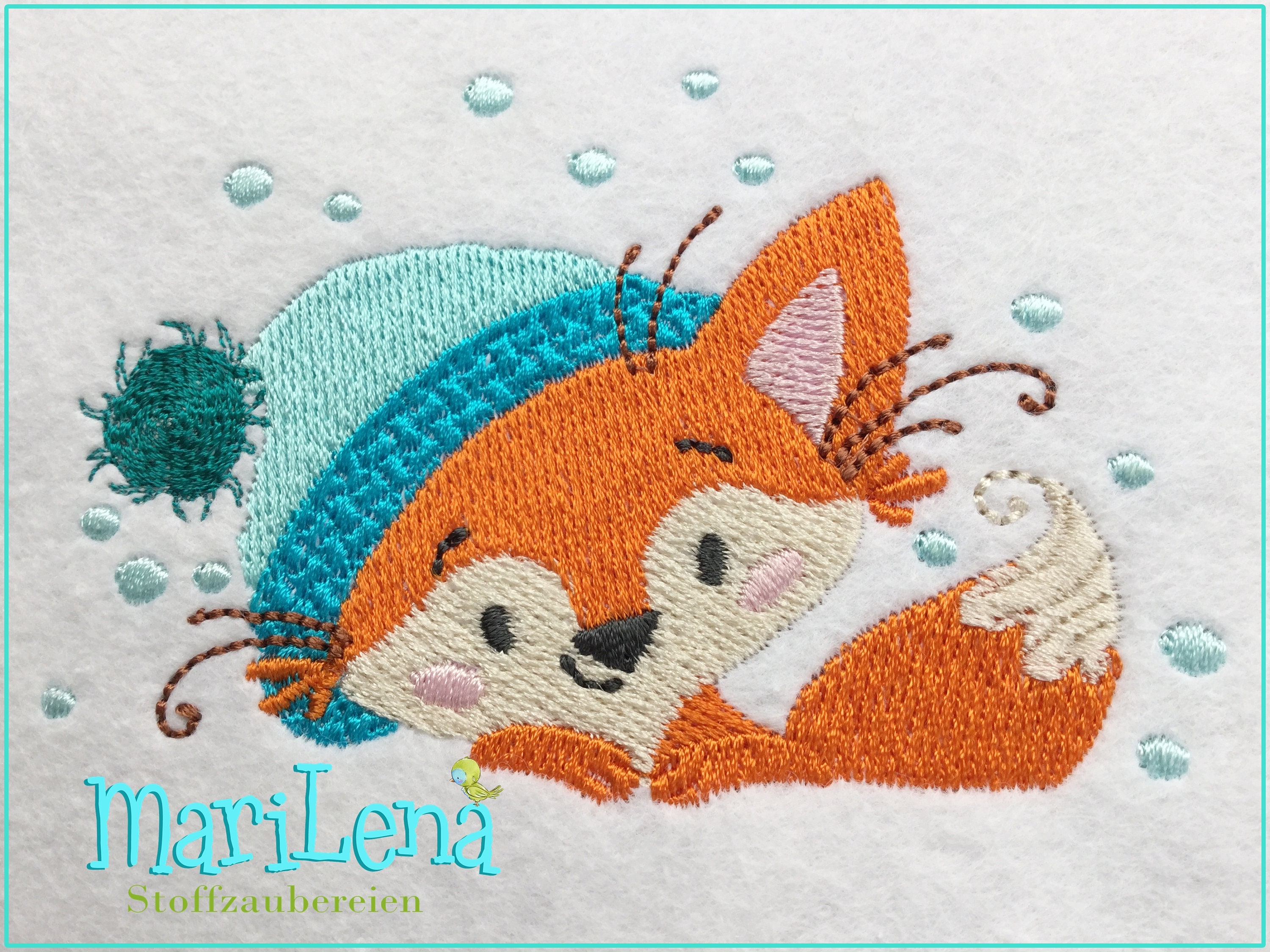 Stickdatei Coolfox Füll 10x10 4x4 Fuchs Embroidery | Etsy