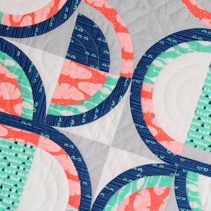 Retro Circles Digital PDF Quilt Pattern (english) - Etsy