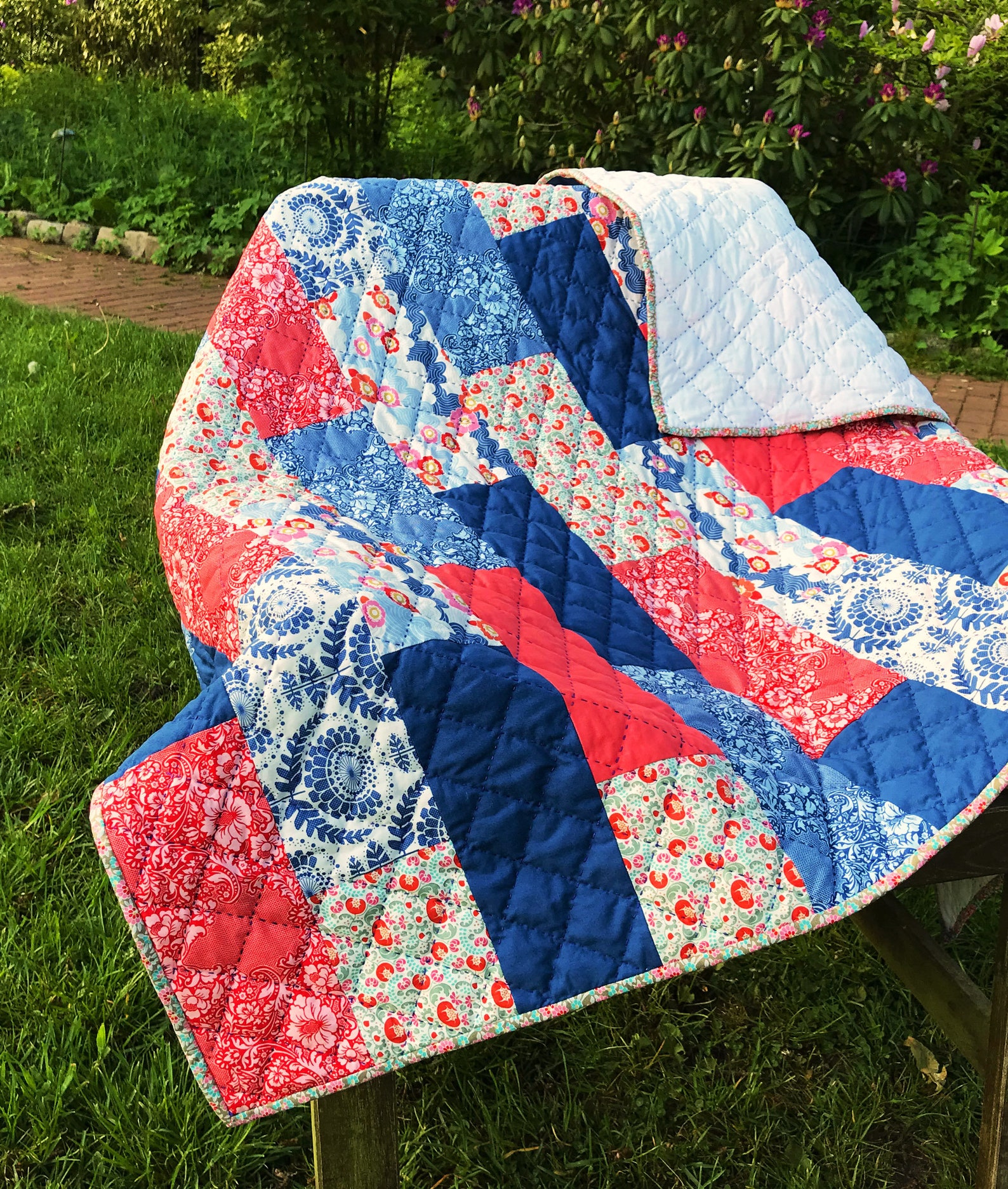 Subway Tiles PDF Quilt Pattern - a One-patch Wonder From Easypatchwork ...