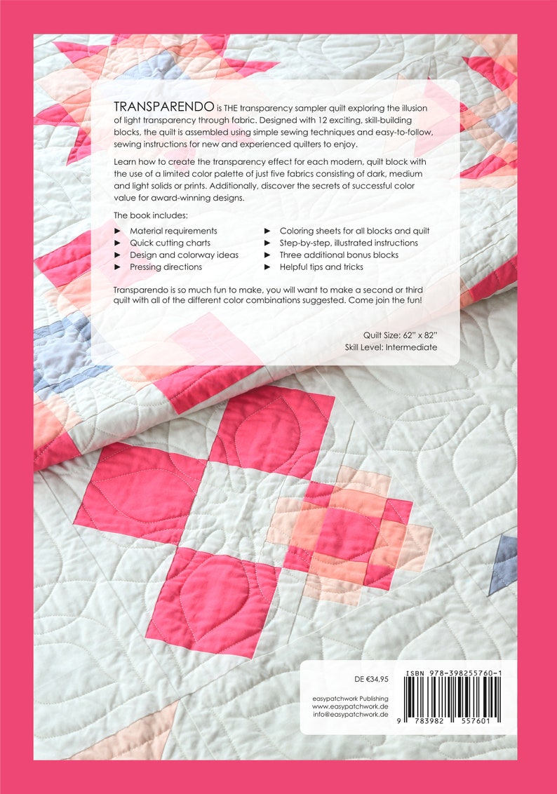 Transparendo - the Transparency Sampler Quilt From Karen Ackva of ...
