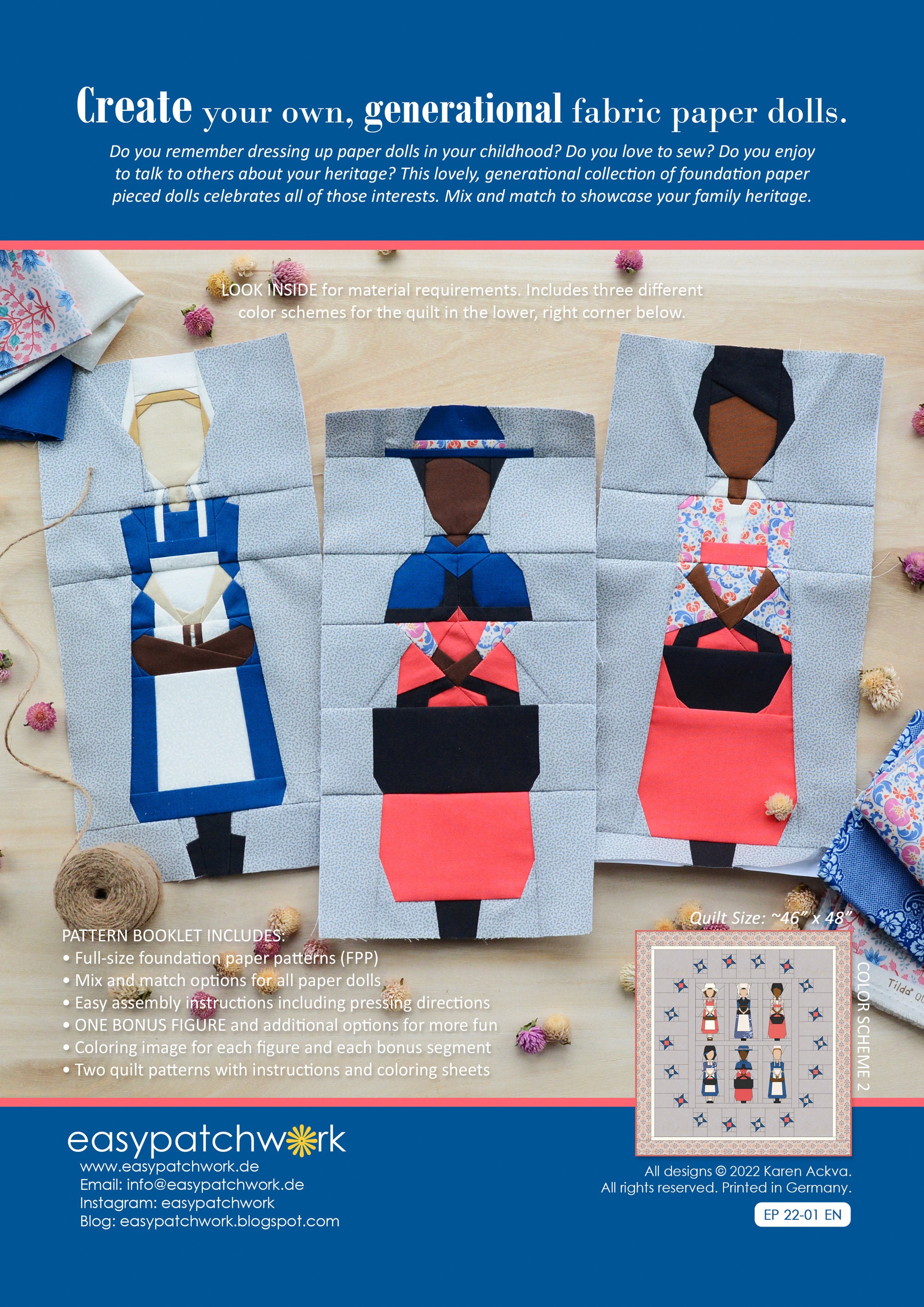 Generations Paper Doll Series Professionally Printed Booklet - (44 ...