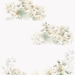 Watercolor White Flowers Clipart, Floral Bouquet, Frame, Border (PNG ...