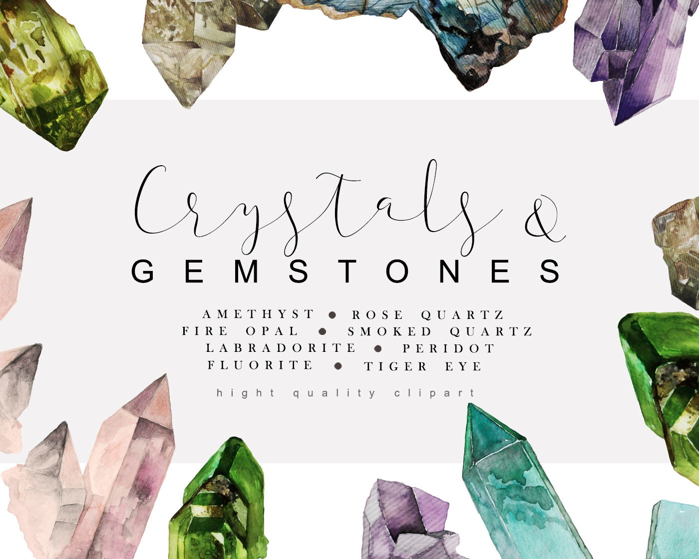Rocks And Minerals Clipart