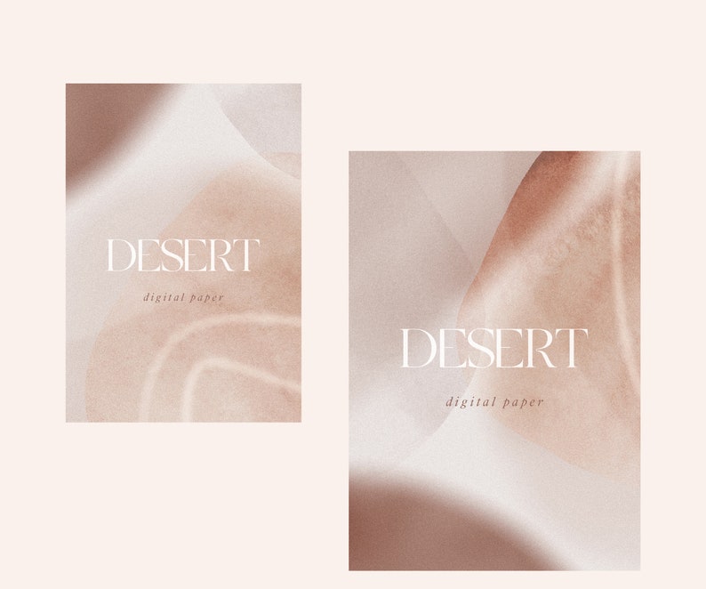 Neutral Earth Colors Digital Paper Abstract Background Brown - Etsy