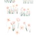 Watercolor Spring Flower Borders Clipart, Tulips, Daffodils (digital ...