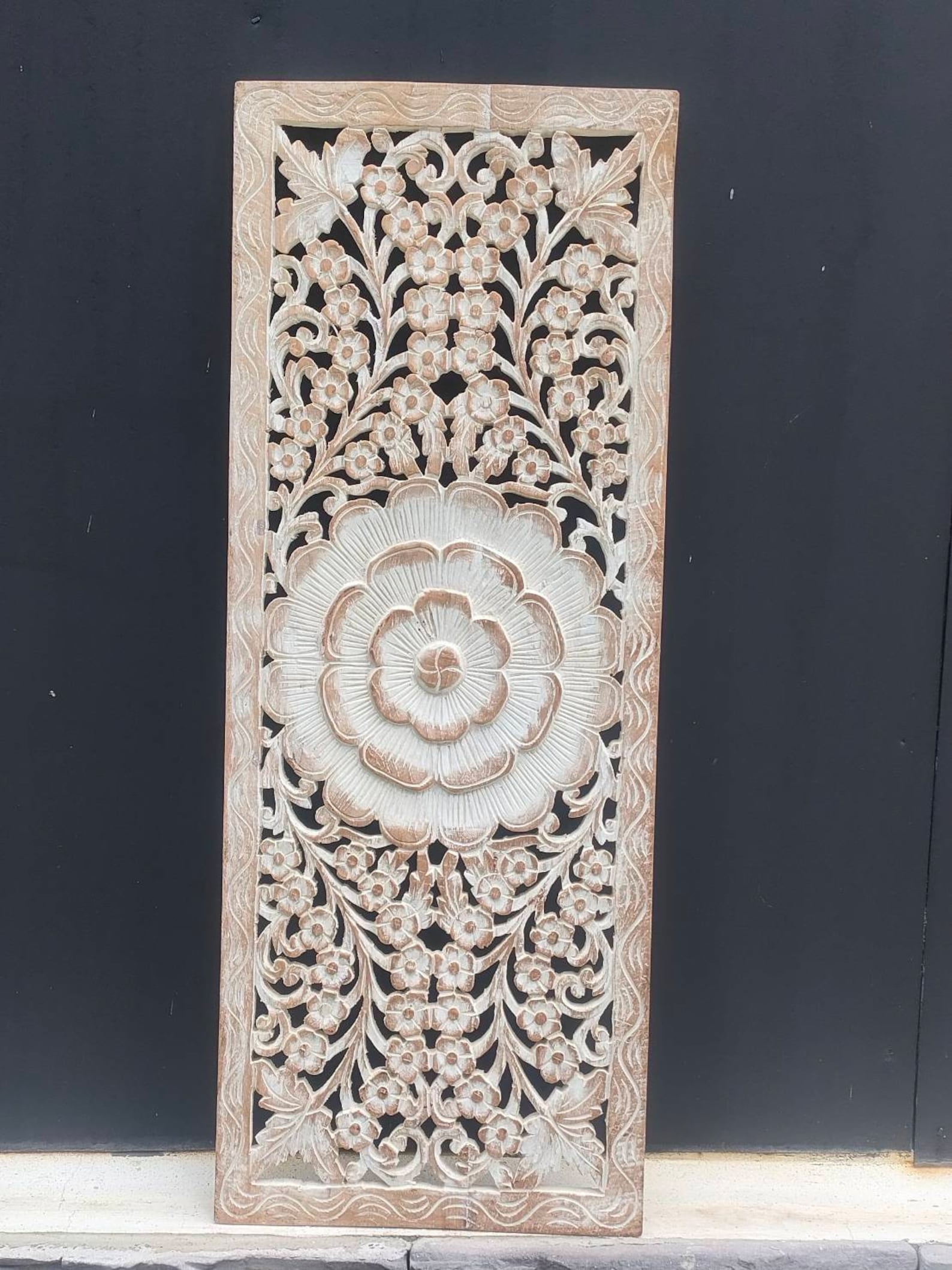 Carved Wood Panels Wall Decoration Home Decoration Bedroom - Etsy