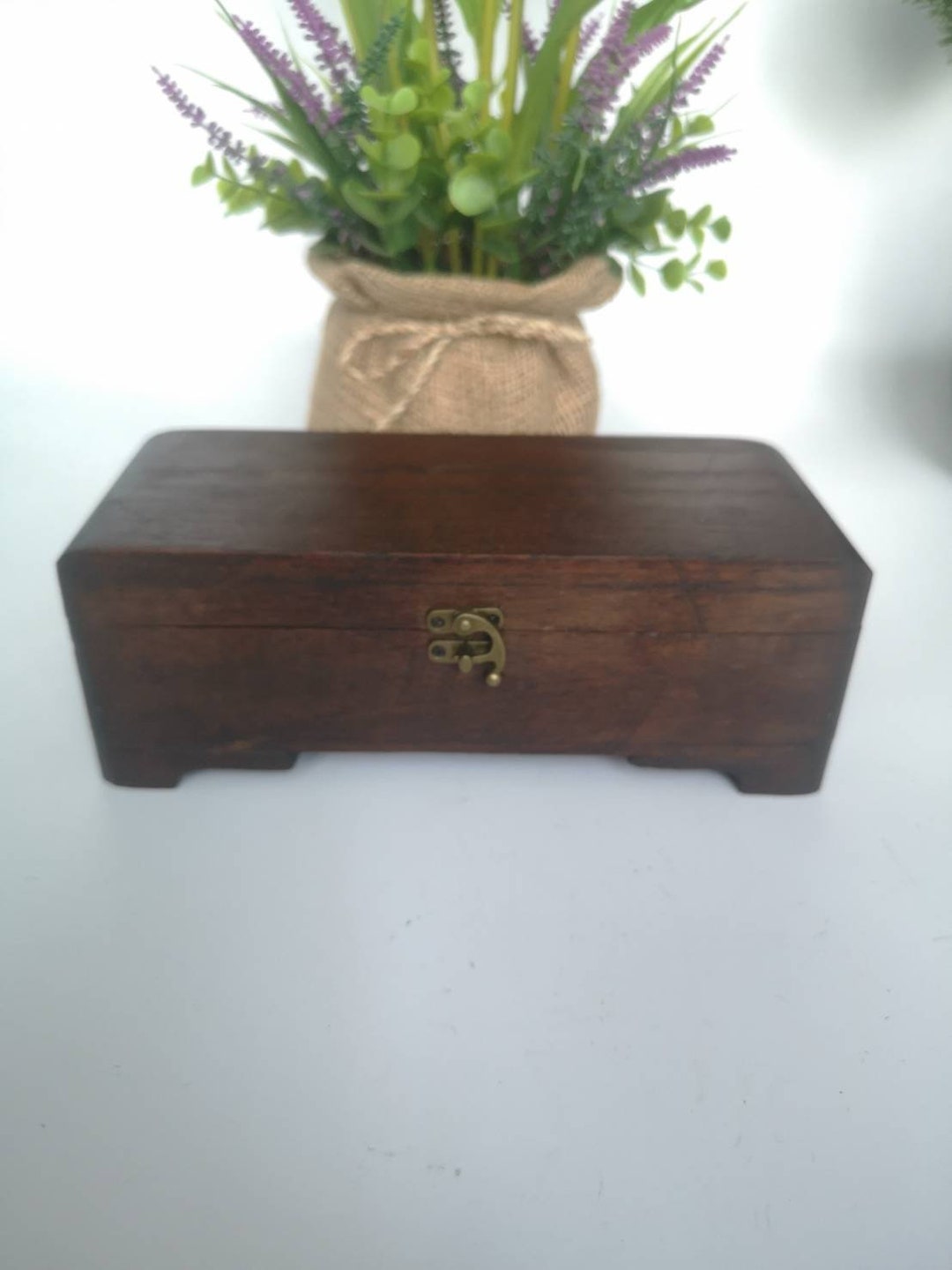 Wooden Storage Box / Natural Teak Wood Box / Jewelry Box / Gift Box in ...