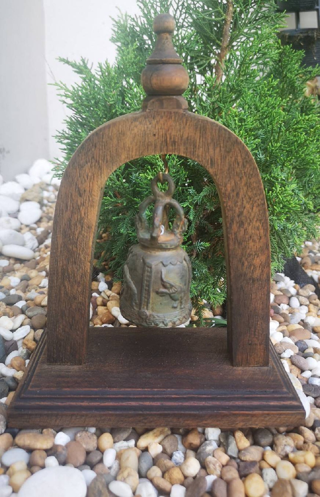 Bell Bell With Traditional Stand in Lanna Style. - Etsy