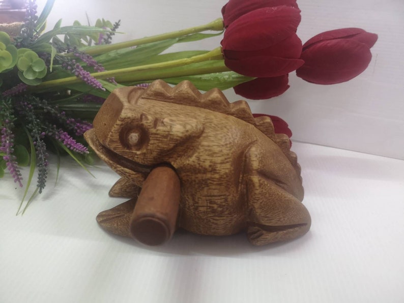 Wooden Frog Sounding Wooden Frog Toys. | Etsy