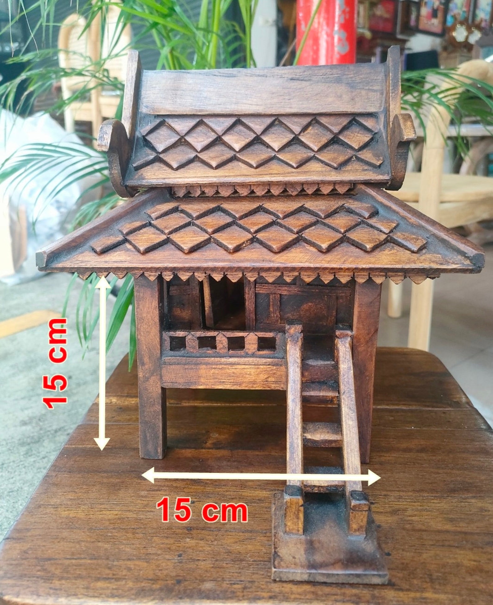 Thai Shrine Thai Arts and Crafts Shrine Baan Ta-yai Large - Etsy