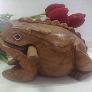 Wooden Frog Sounding Wooden Frog Toys. - Etsy