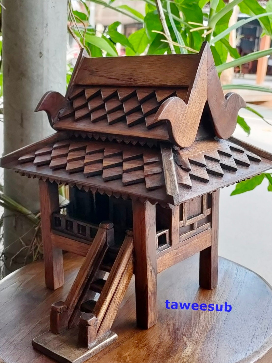 Thai Shrine Thai Arts and Crafts Shrine Baan Ta-yai Large - Etsy