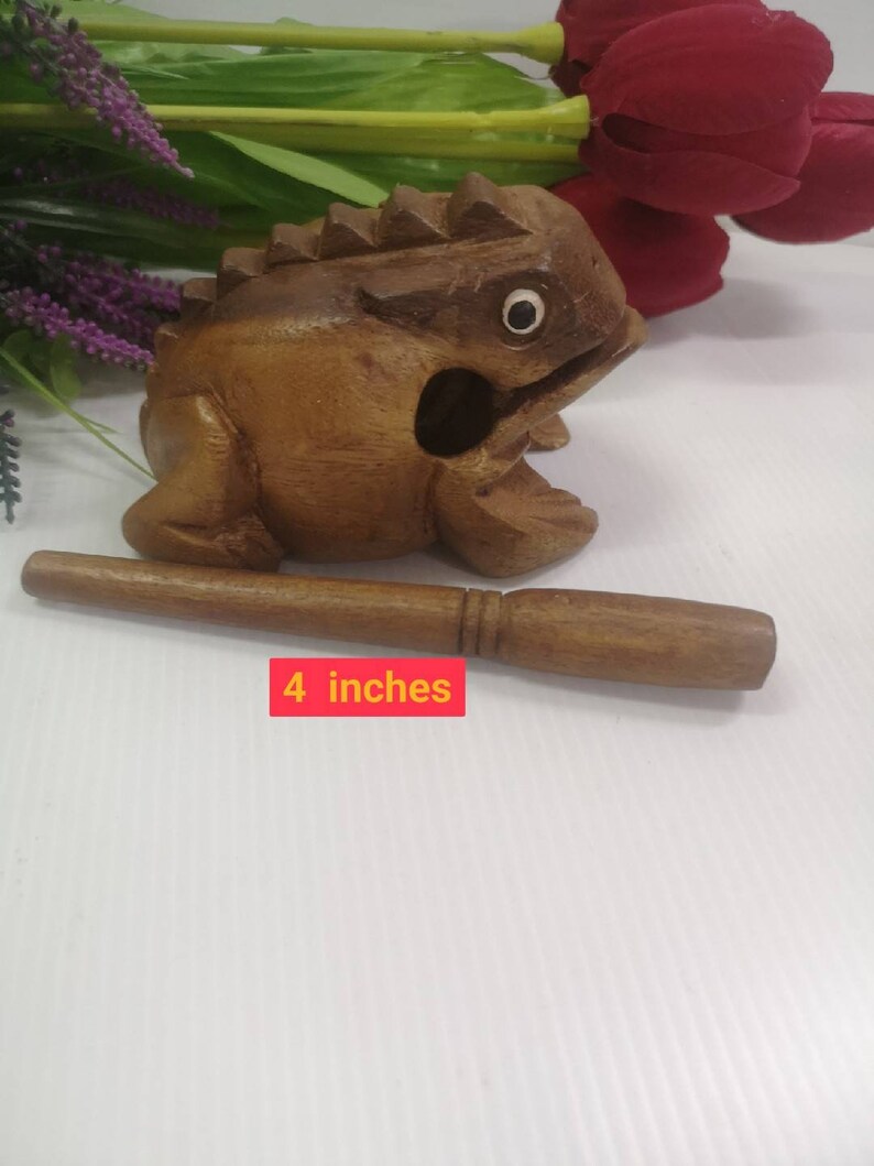 Wooden Frog Sounding Wooden Frog Toys. | Etsy