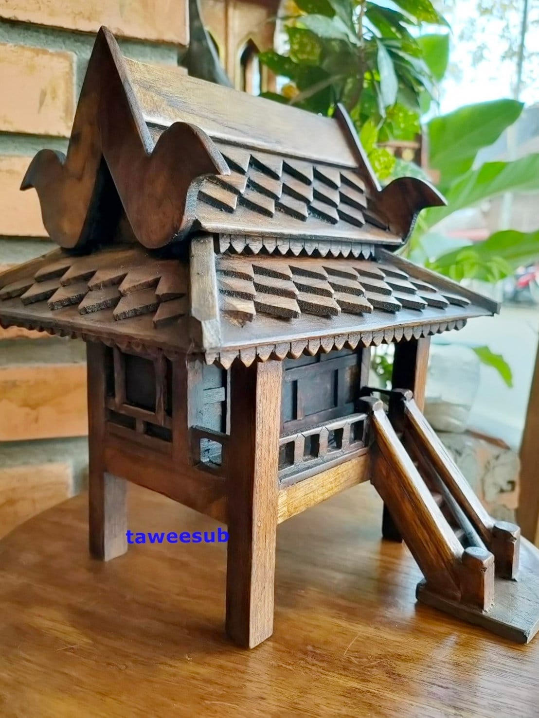 Thai Shrine Thai Arts and Crafts Shrine Baan Ta-yai Large - Etsy