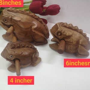 Wooden Frog Sounding Wooden Frog Toys. - Etsy