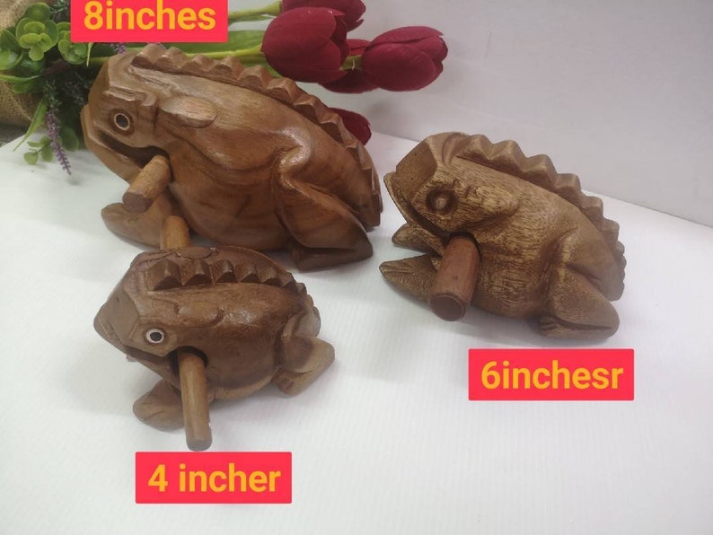 Wooden Frog Sounding Wooden Frog Toys. | Etsy