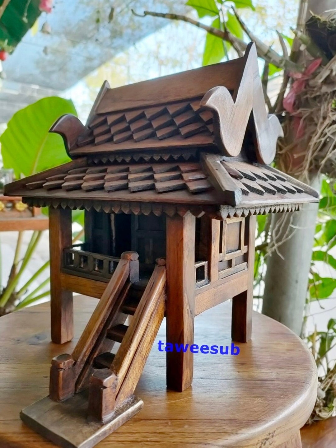 Thai Shrine Thai Arts and Crafts Shrine Baan Ta-yai, Large Lanna Style ...