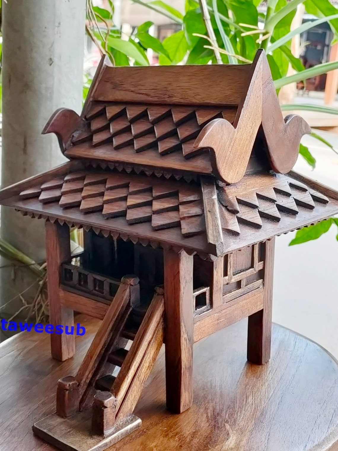 Thai Shrine Thai Arts and Crafts Shrine Baan Ta-yai Large - Etsy