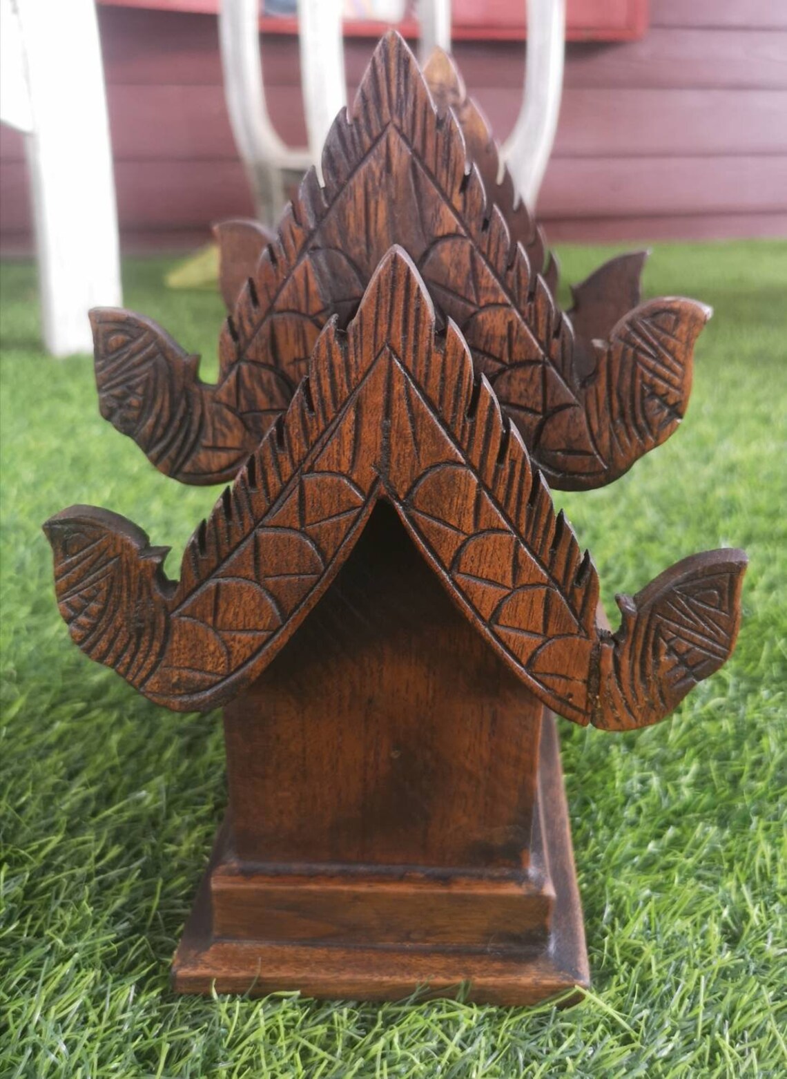 Thai Style Wooden House Thai House Altar. | Etsy