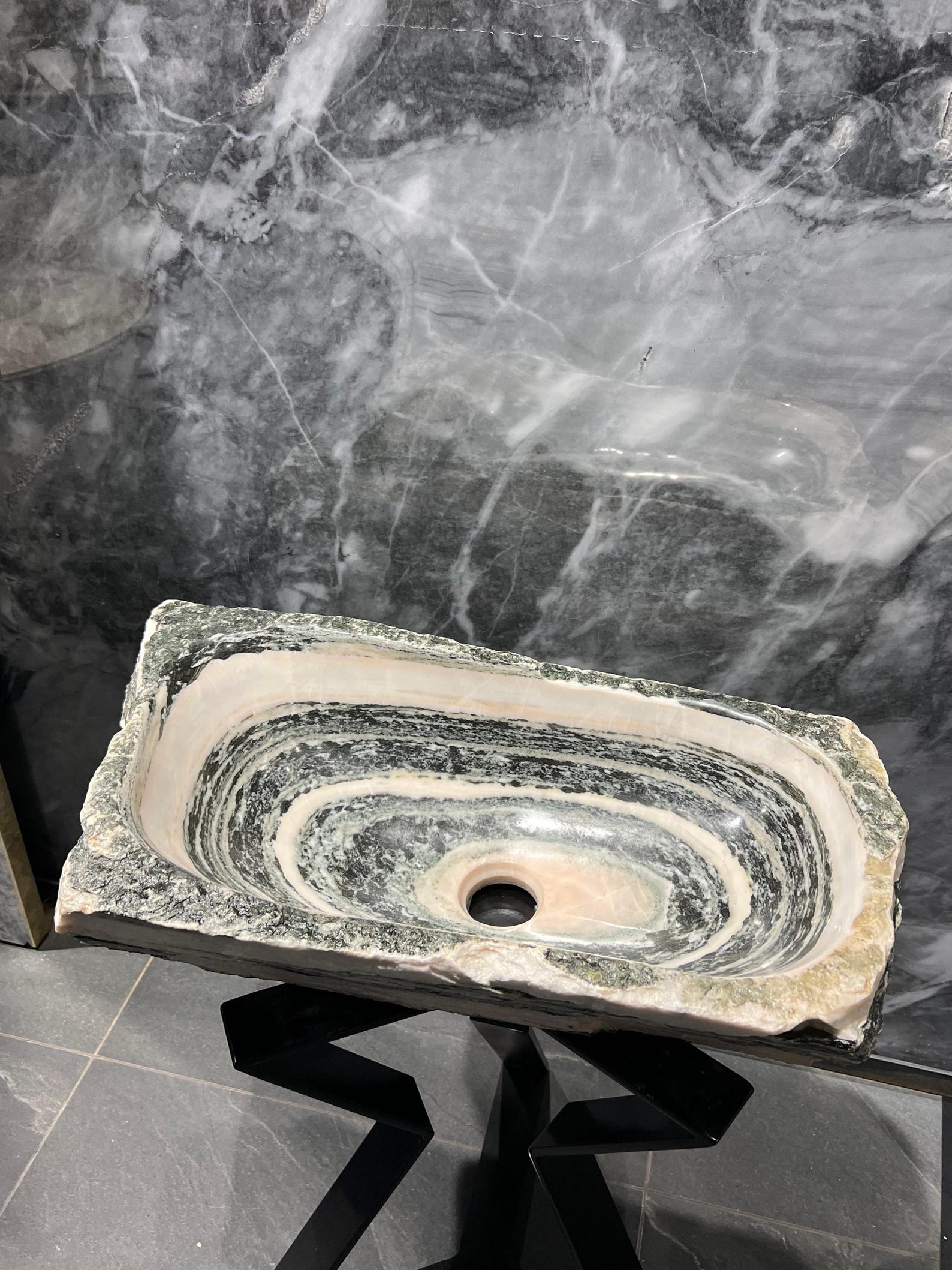 Natural Stone Sink, Vanity Sink, Bathroom Vanity Sink, Rock Sink ...