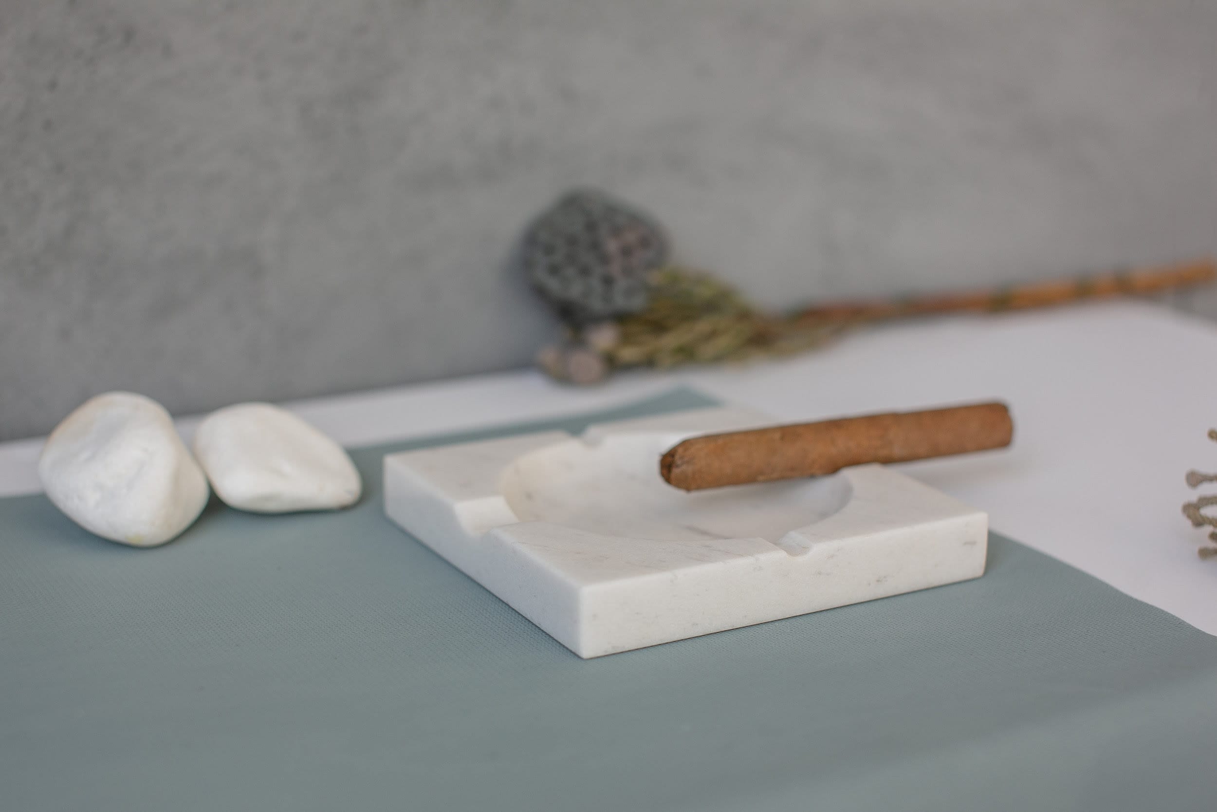 Ashtrays Home Gift, Ashtray Aesthetic, Ashtray for Porch, Marble Ash ...