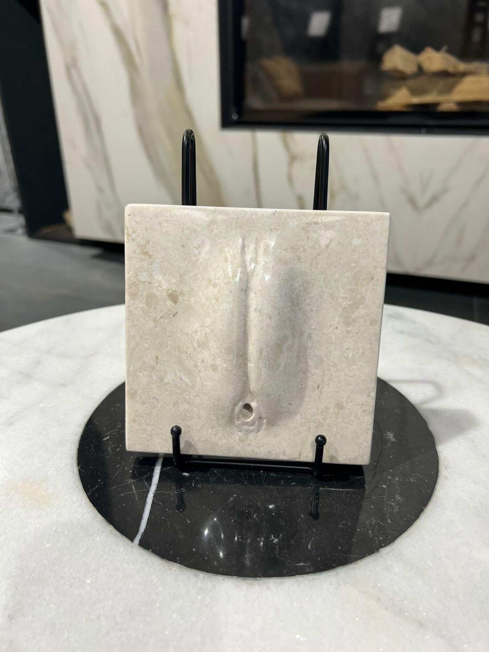 Hand-carved Marble Sculpture | Modern Abstract Stone Art - Etsy