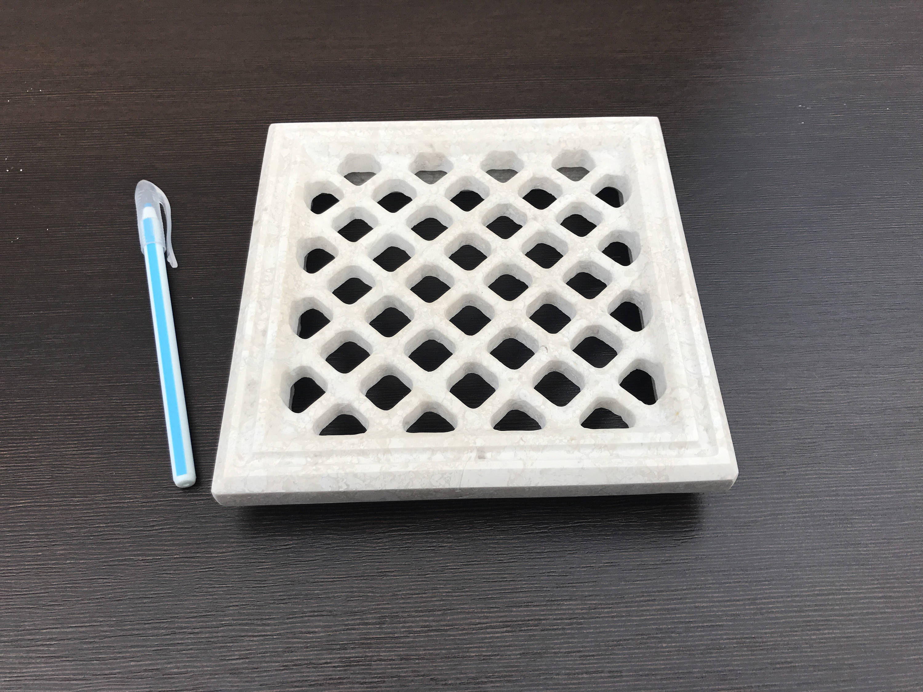 Marble Grille for Fireplace, Fireplace Grate, Marble Grate, Decorative ...