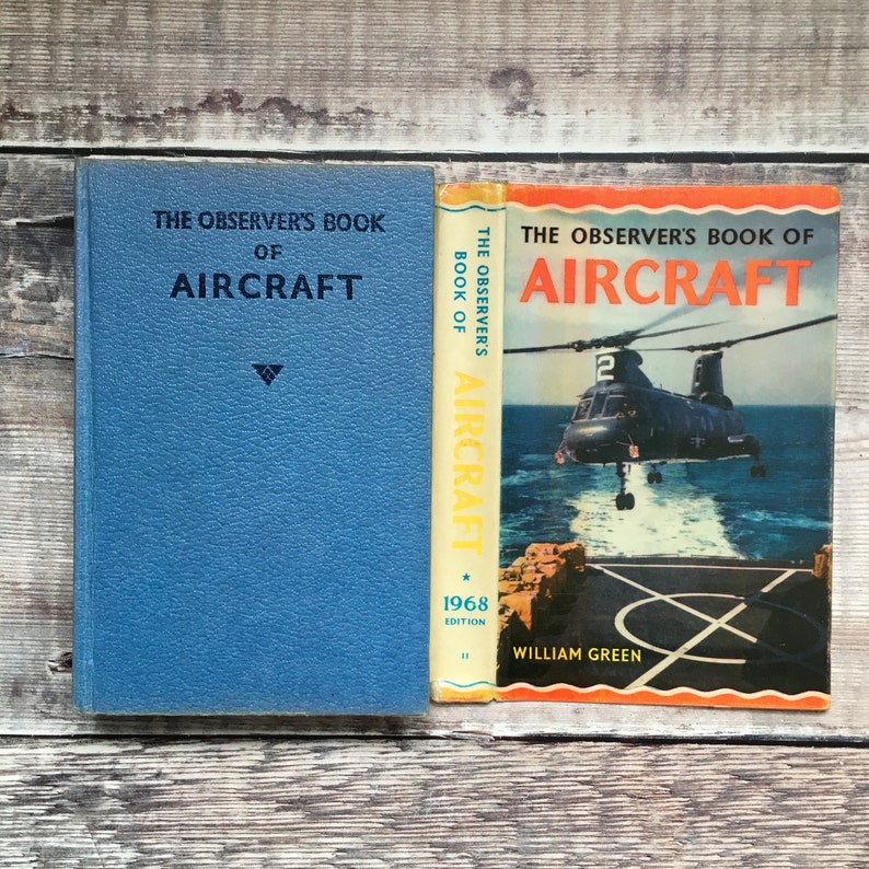 The Observer's Book of Aircraft by William Green | Etsy UK