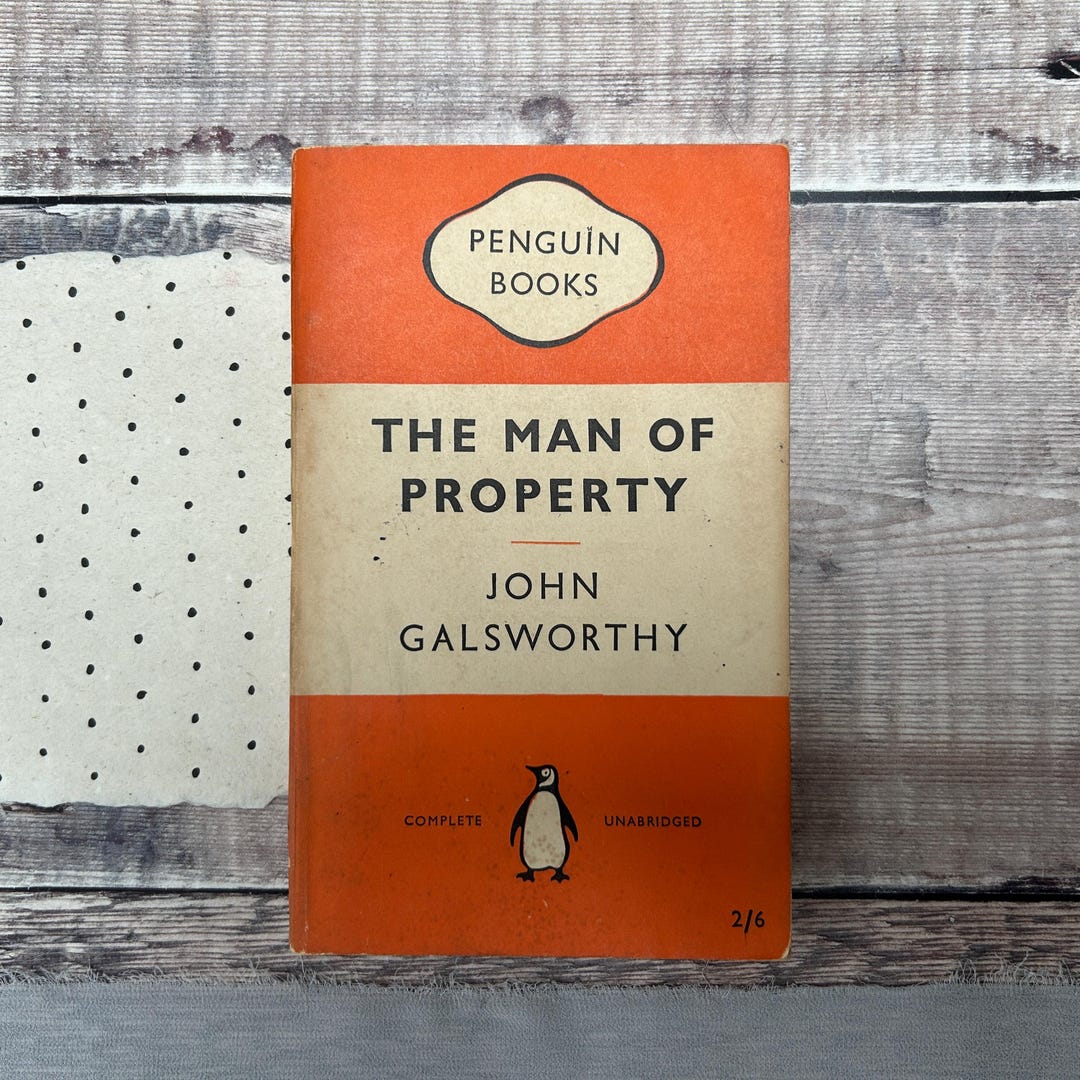 Vintage 1954 Penguin Books the Man of Property, by John Galsworthy ...
