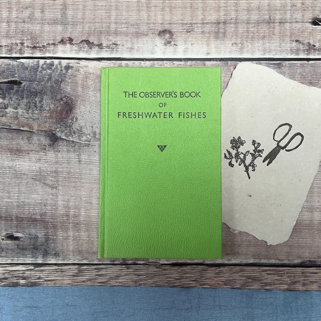 Vintage Observer's Book of Freshwater Fishes | 1978 Edition ...