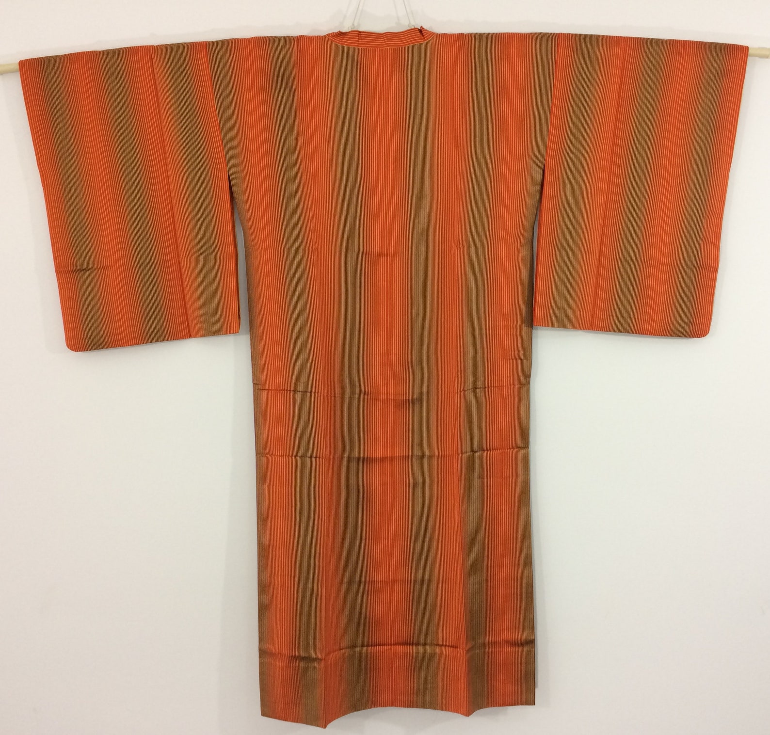 Japanese Raincoat, for Kimono, Ama Coat, for Women, Vintage, Orange ...