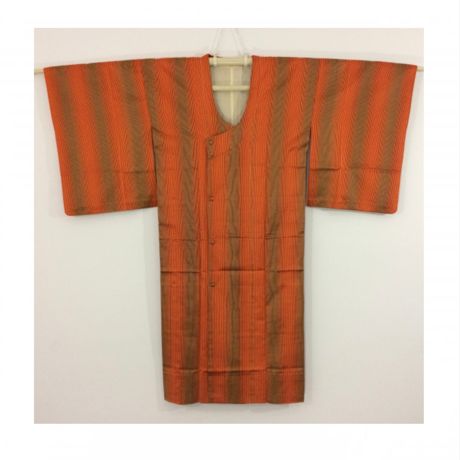 Japanese Raincoat, for Kimono, Ama Coat, for Women, Vintage, Orange ...