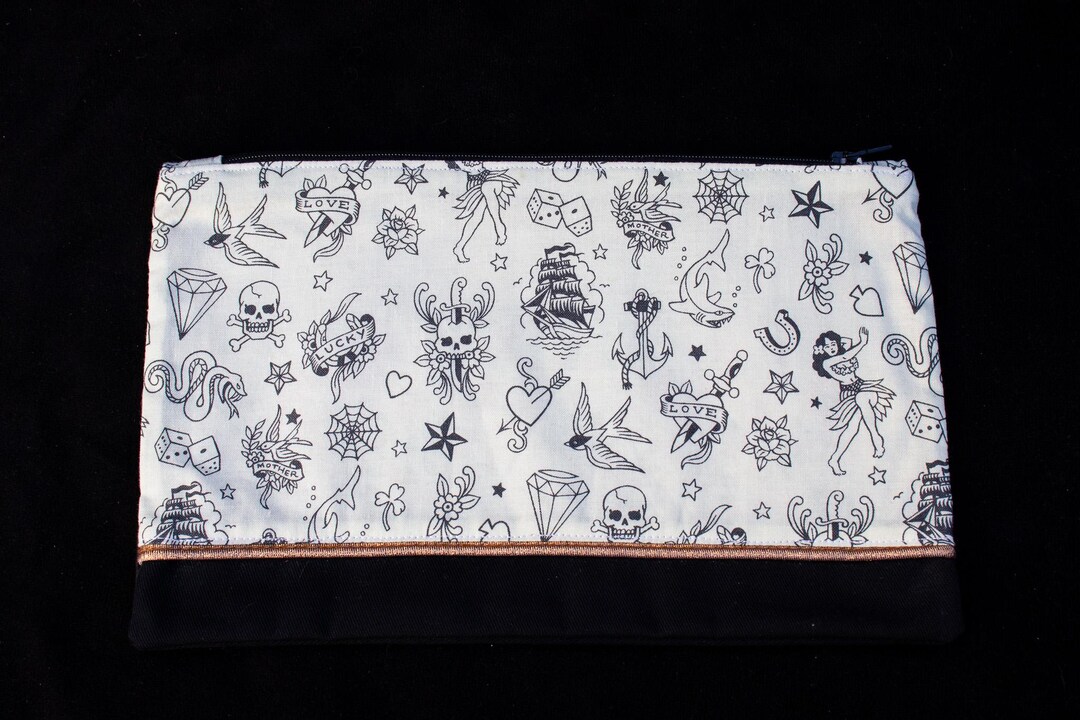Tattoo Pouch, Rockabilly Pouch - Etsy