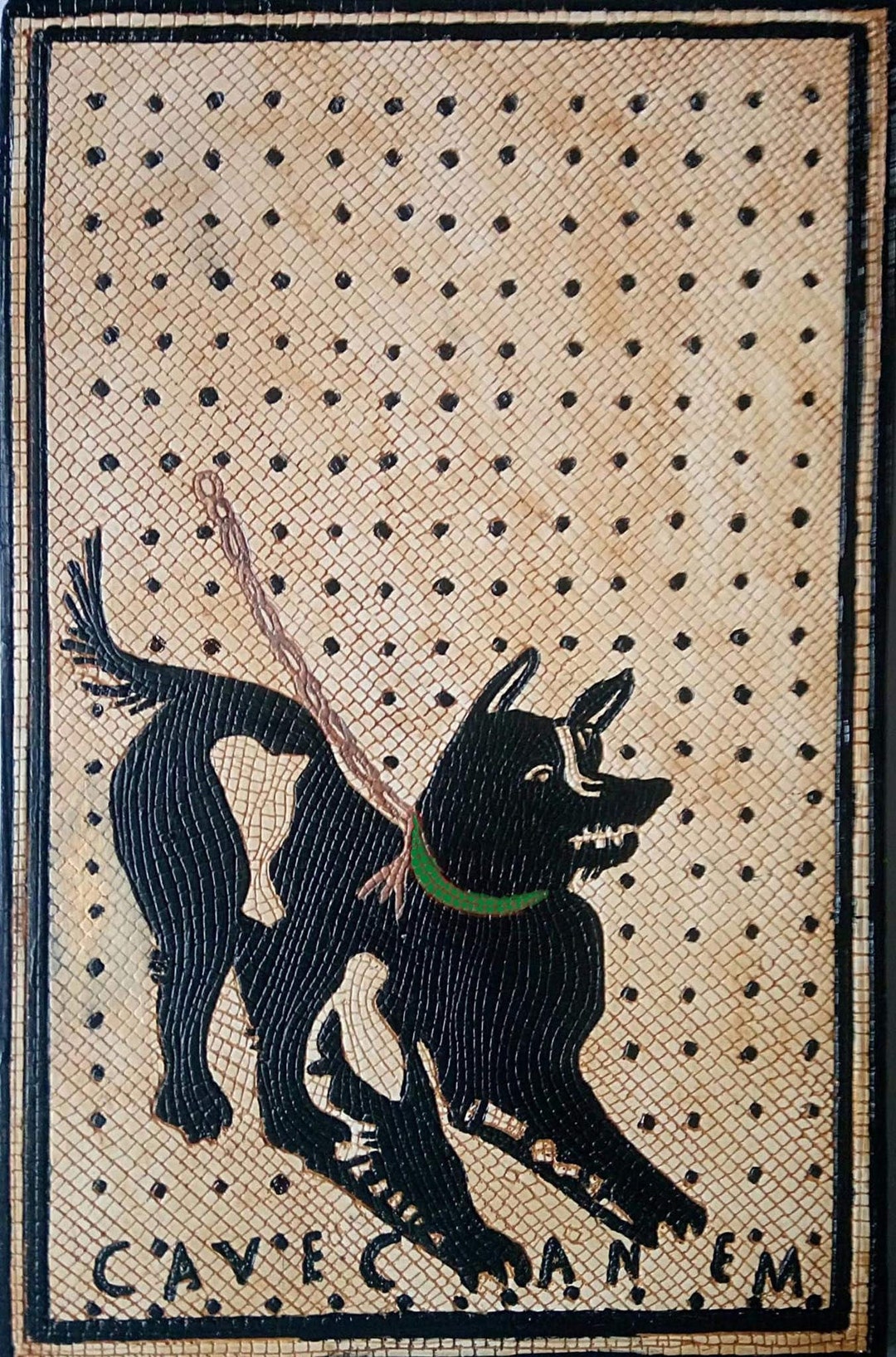 Dog Roman - Mosaic - Pompeii - Etsy