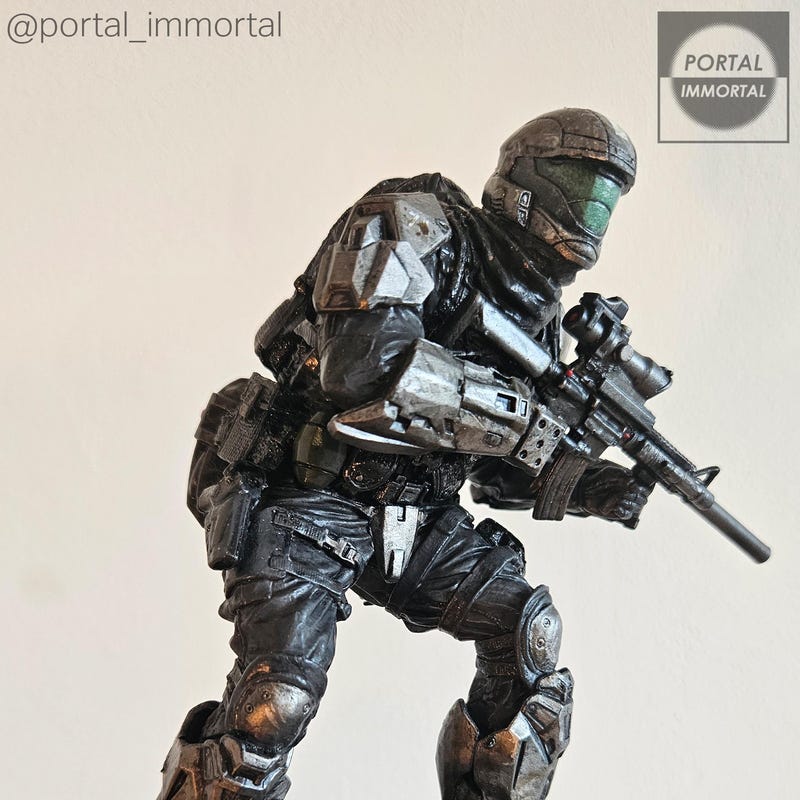 Painted Halo Figures - Etsy UK