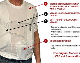 Lvad Heartmate 3 Shirt Mens - Etsy