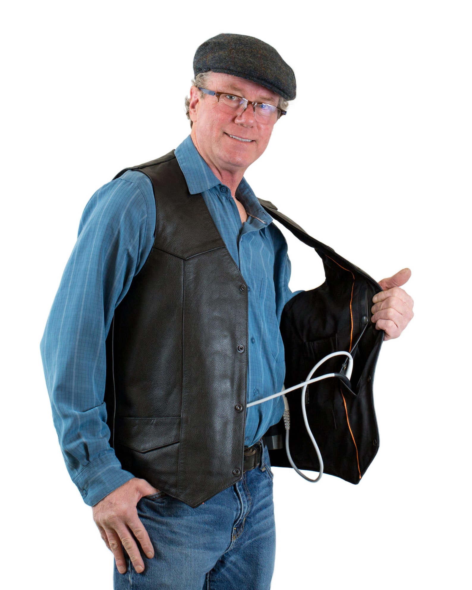 LVAD Heartmate 2 & 3 Leather Vest – Medical Vest With Battery ...