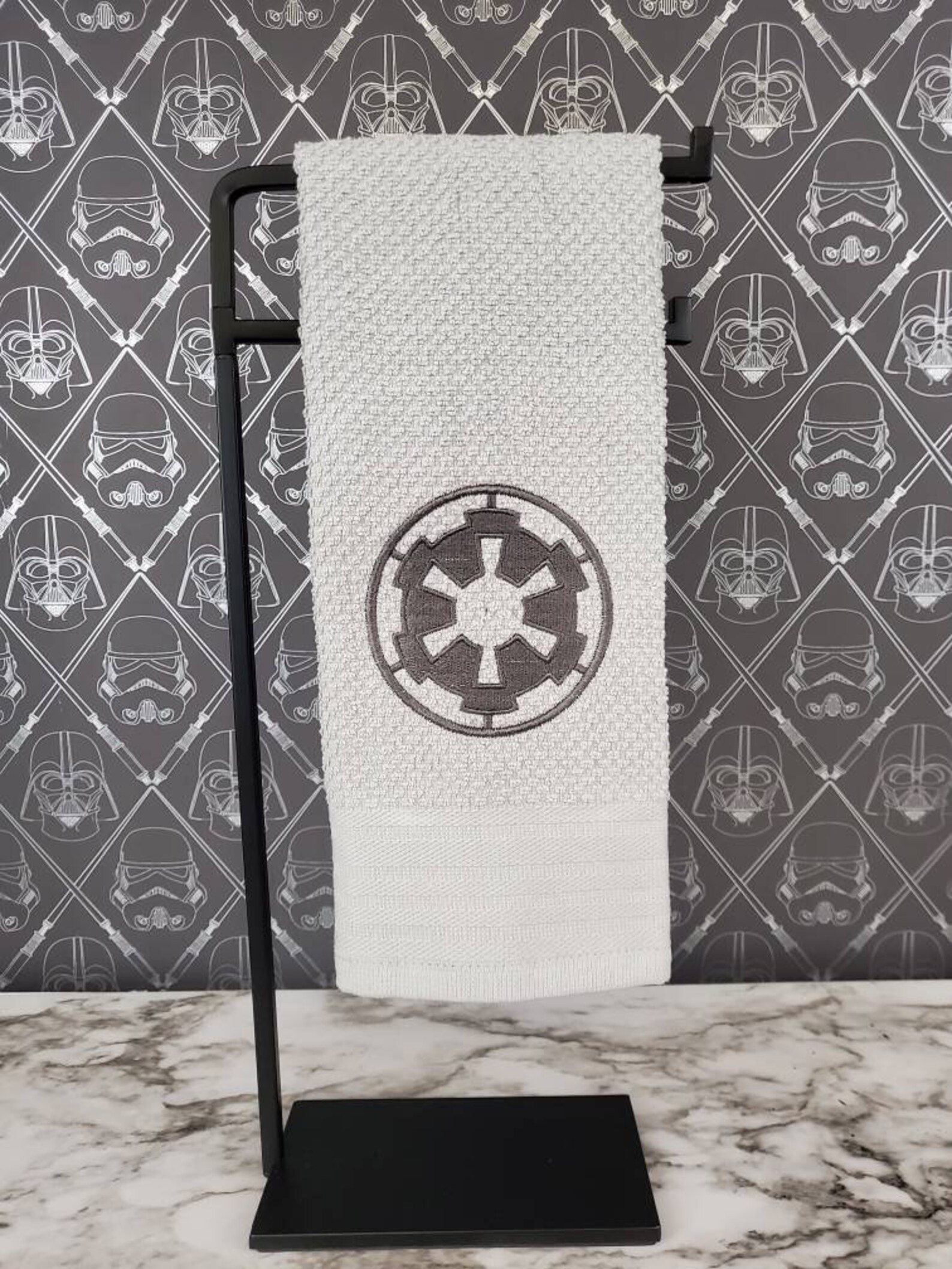 Rebel Alliance or Imperial Cog Embroidery on Solid Color - Etsy