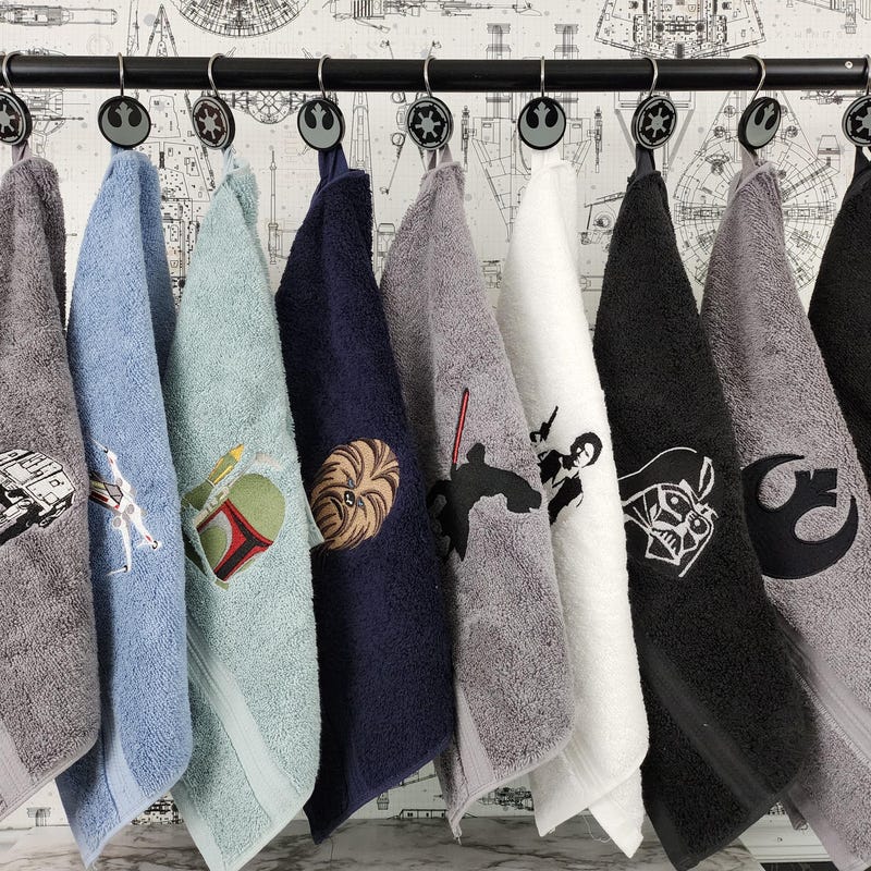 Starwars Hand Towels - Etsy