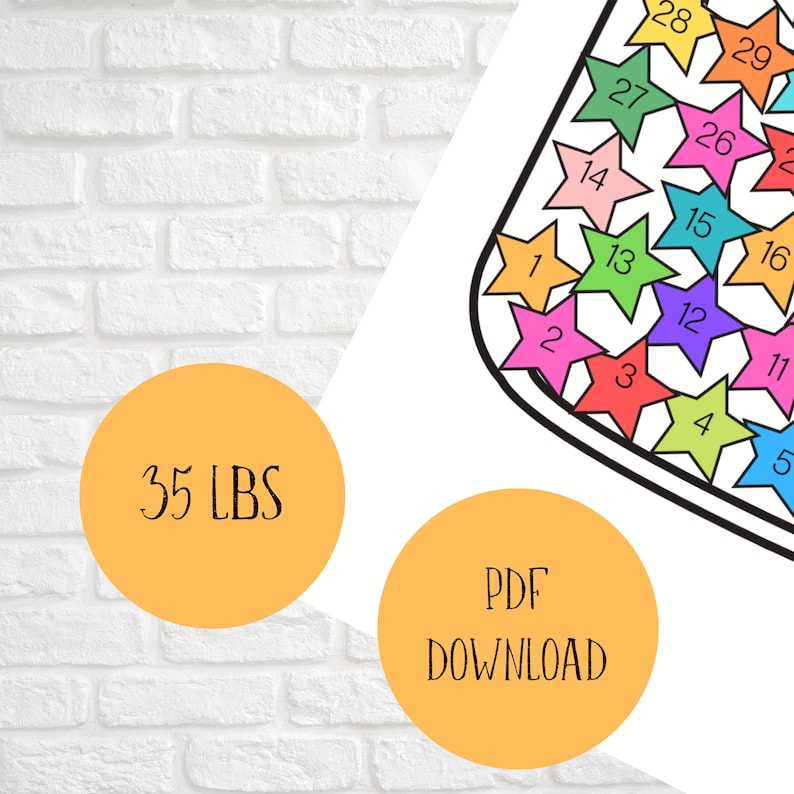 Weight Loss Tracker Jar 35LBS Printable Body Measurement - Etsy