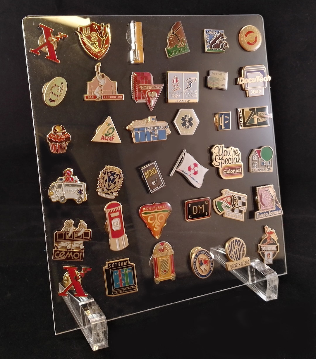 Plexi Display for Pin Collection - Etsy