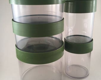 Retro canister set | Etsy