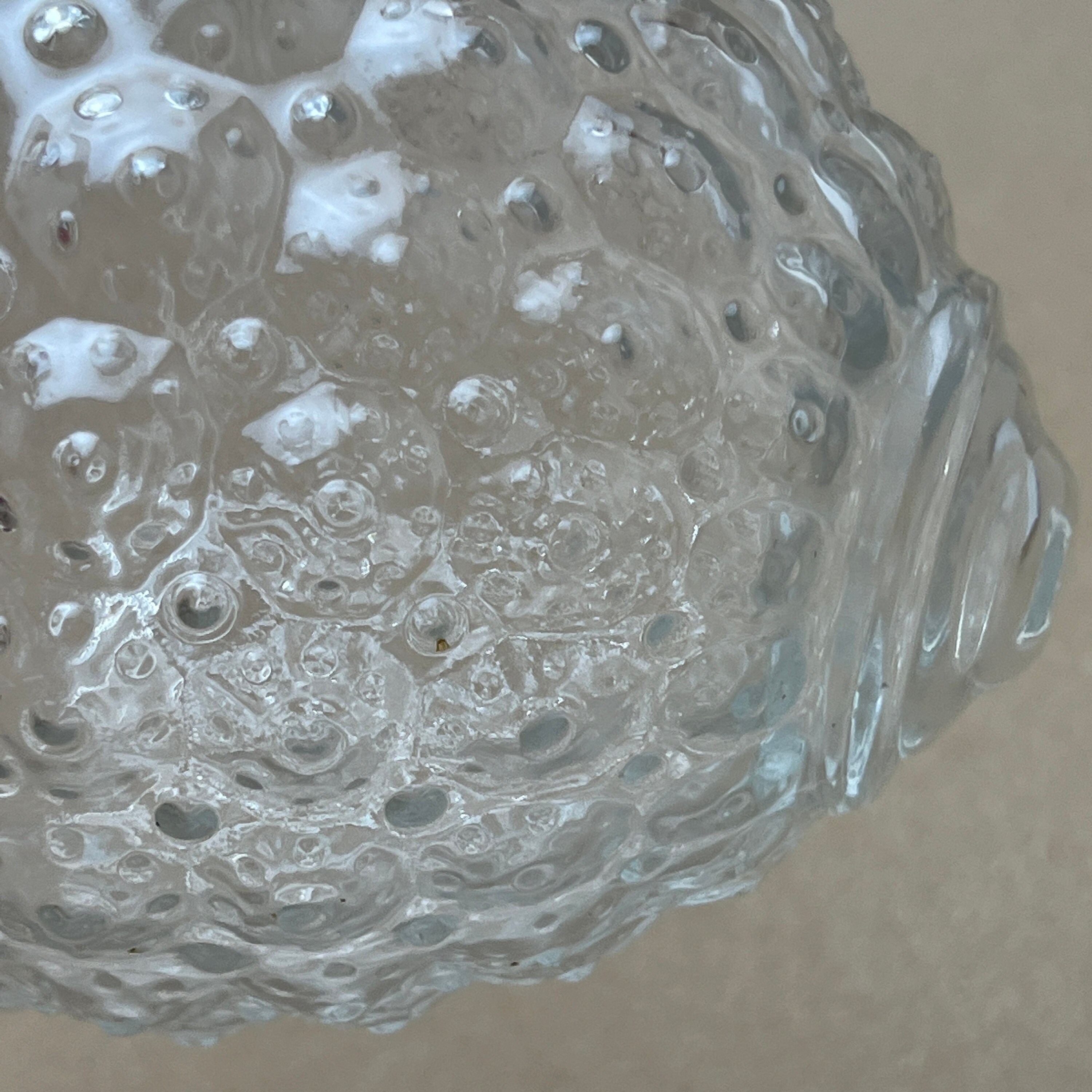 Vintage Acorn Shape Glass Light Fixture Shade MCM Glass - Etsy