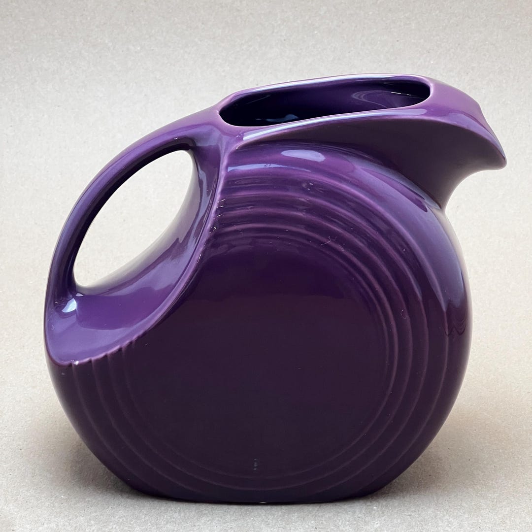 Homer Laughlin Fiesta Mulberry 64 Oz Pitcher, Fiestaware Pitcher ...